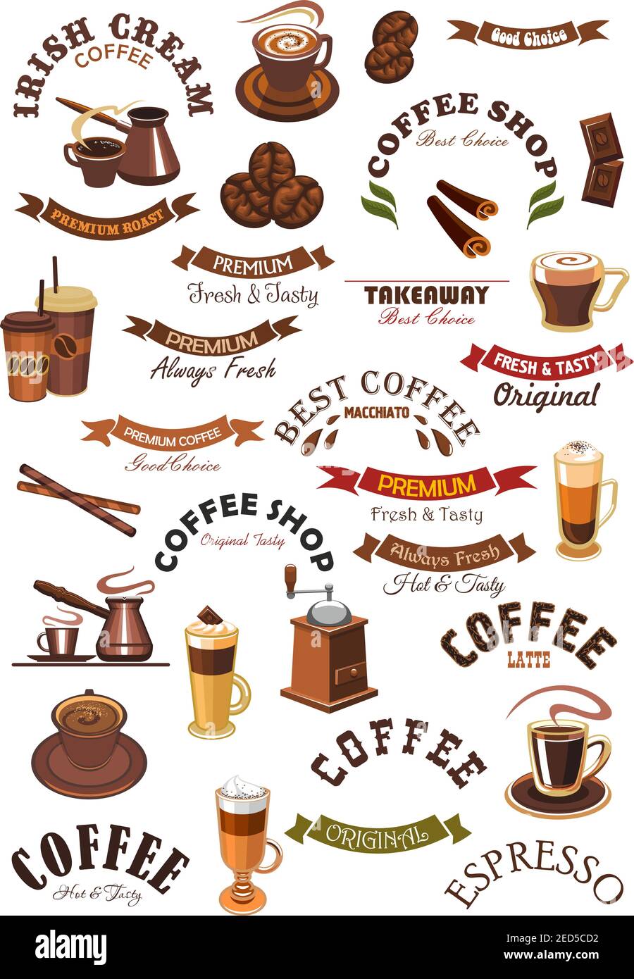 Cappuccino signs hi-res stock photography and images - Alamy
