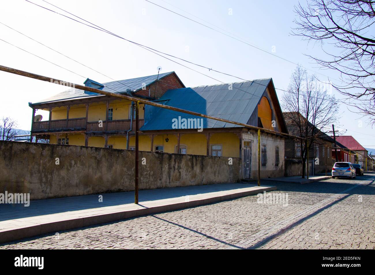 Bolnisi, Georgia - February 11, 2021: Old village in Georgia, Bolnisi ...