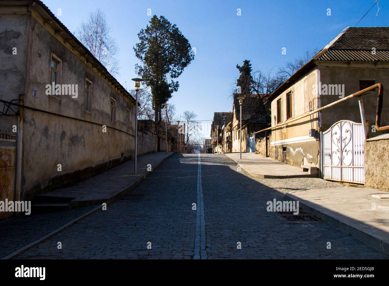 Old village in Georgia, Bolnisi village and old German house view Stock ...
