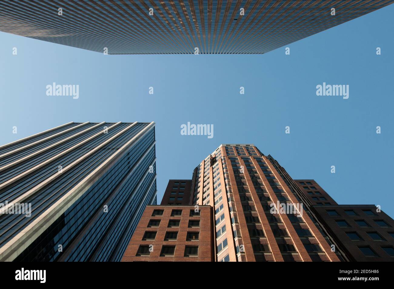 concrete city NEW York buildings Stock Photo - Alamy