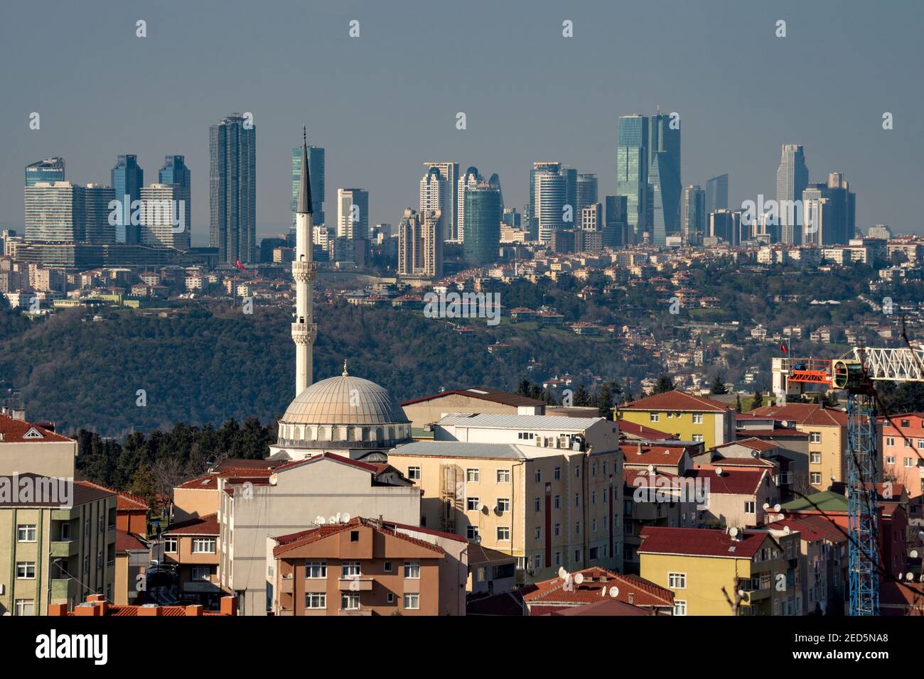 Istanbul Skyline, Turkey Stock Photo - Alamy