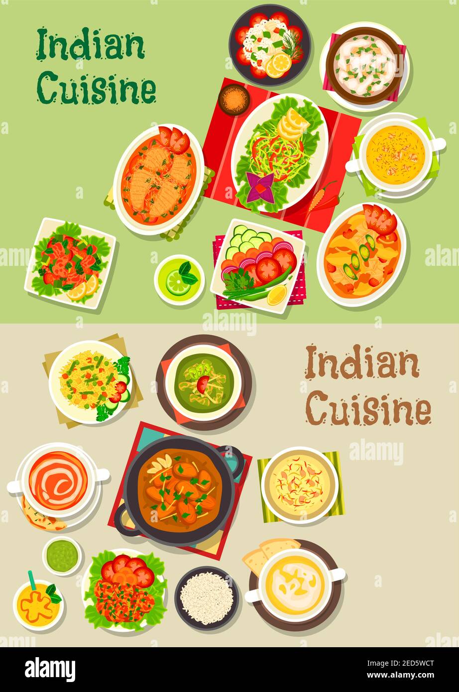 Indian salmon tomato sauce Stock Vector Images - Alamy