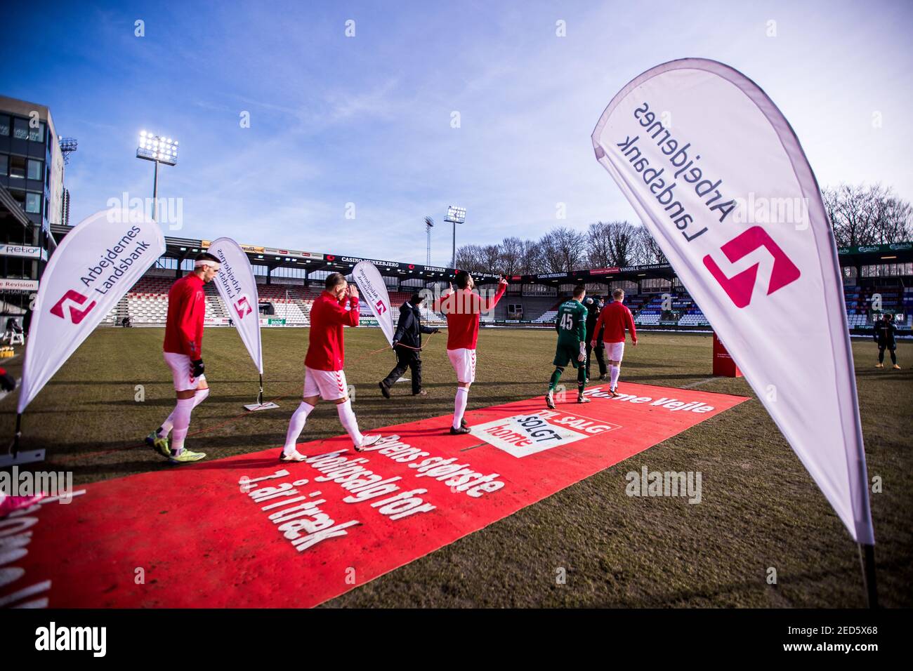 Vejle stadion pitch hi-res stock photography and images - Alamy