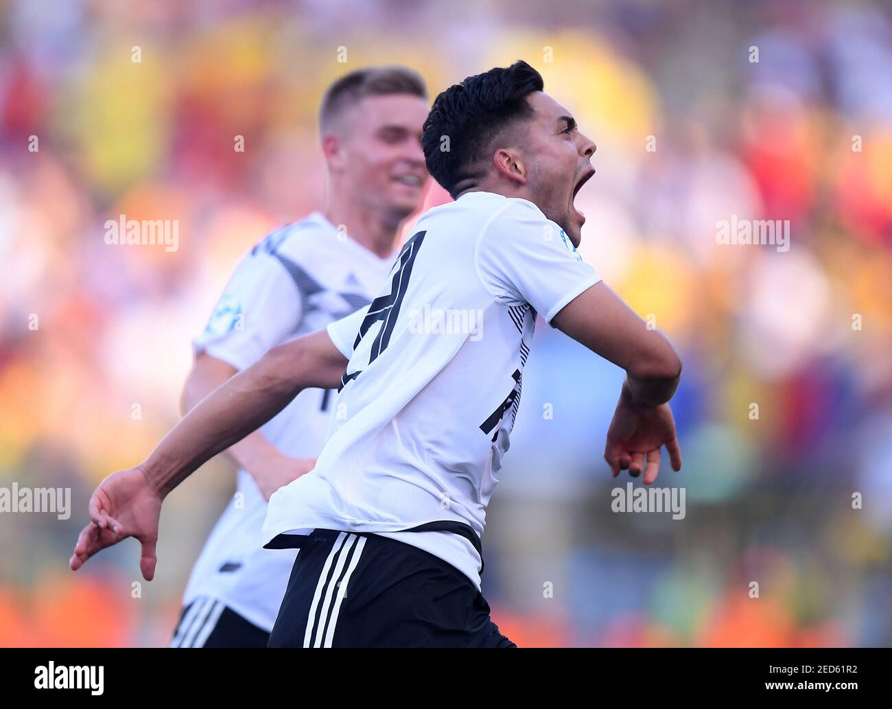 Germanys nadiem amiri celebrates scoring hi-res stock photography and ...