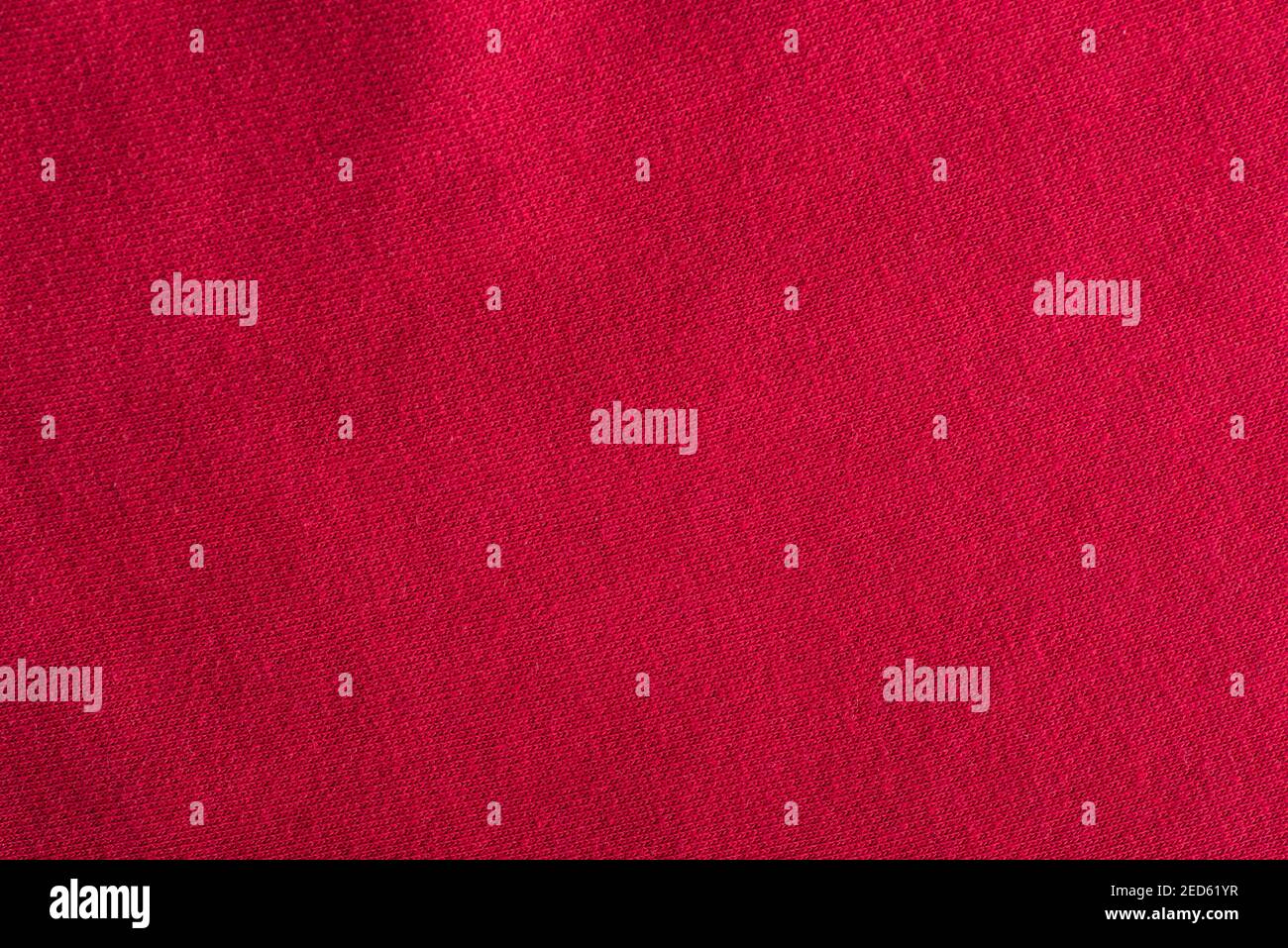 Red cotton cloth. Fabric texture, textile background Stock Photo - Alamy