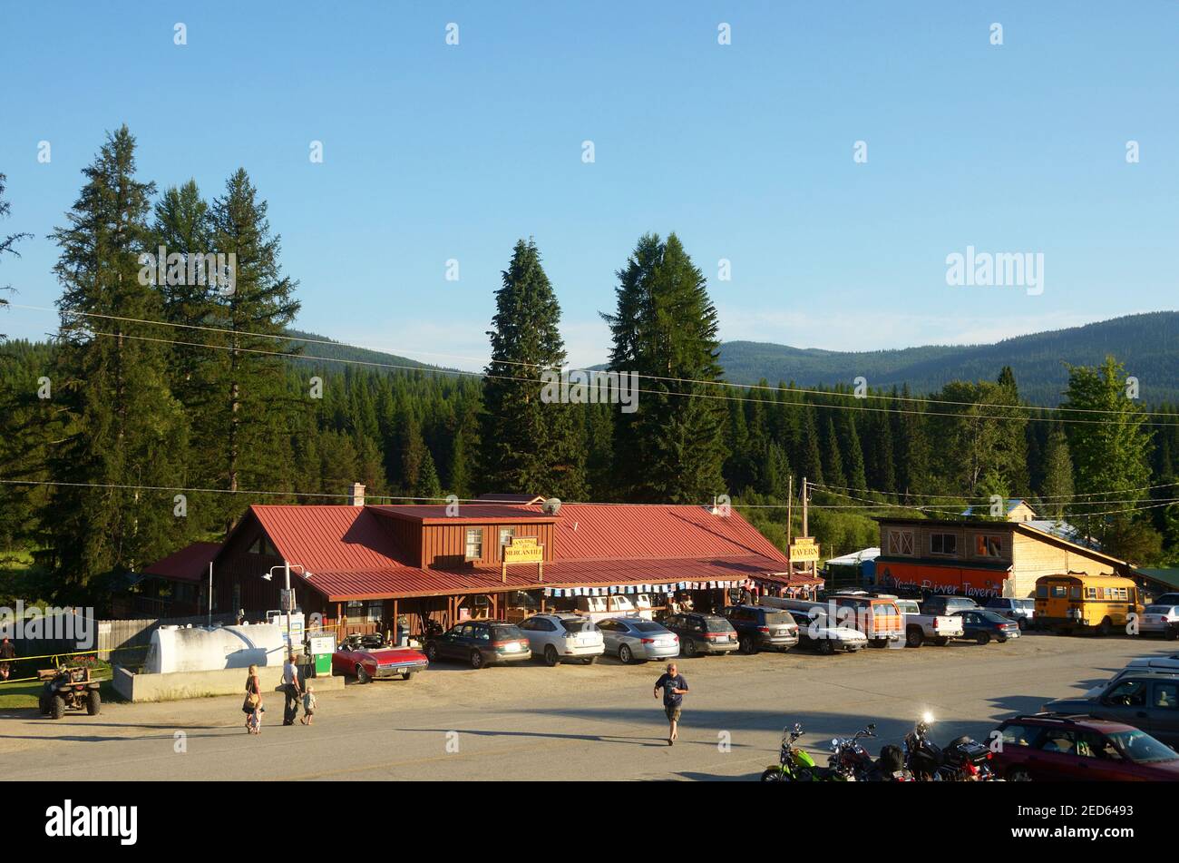 Yaak river tavern mercantile hi-res stock photography and images - Alamy