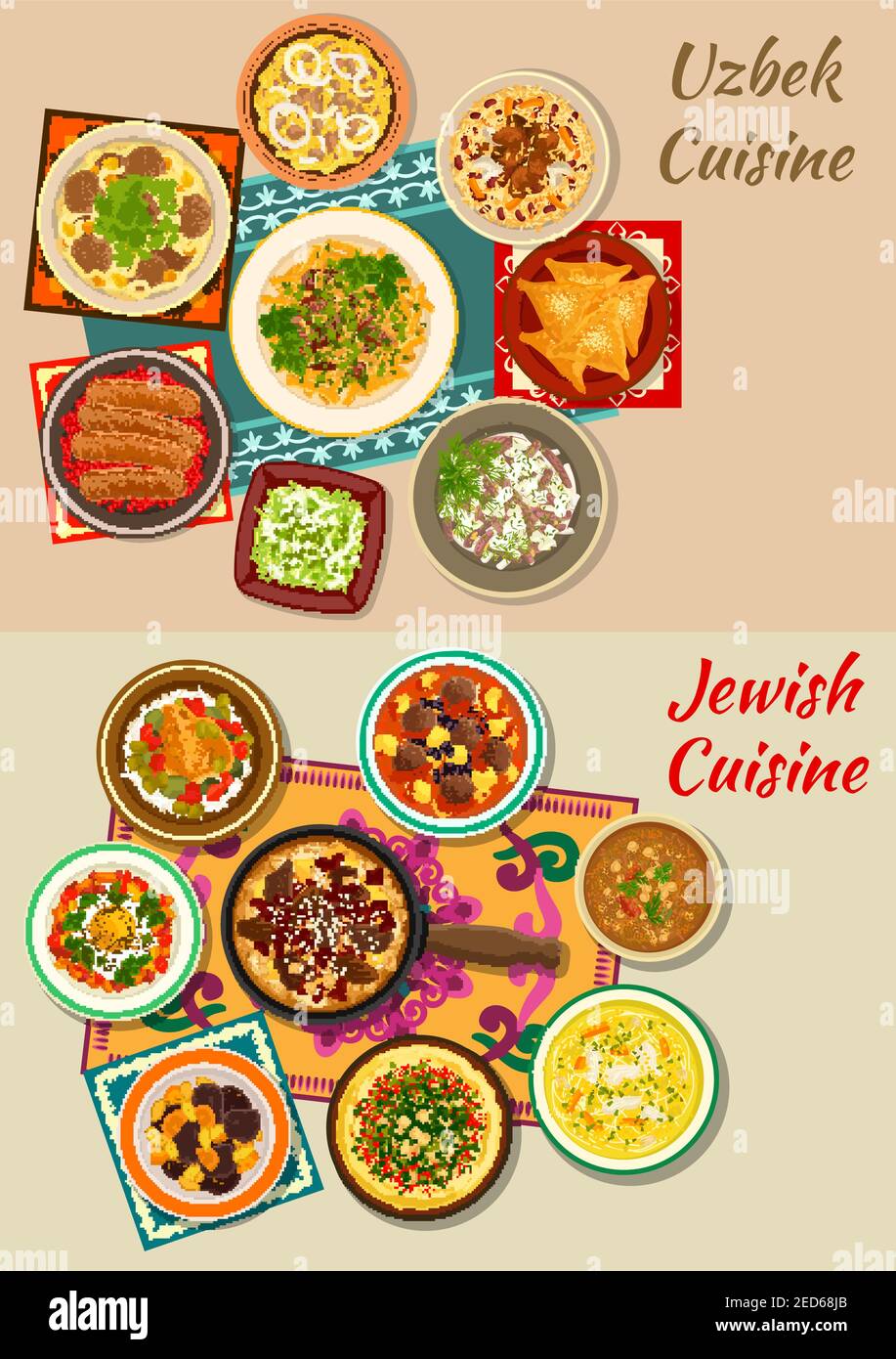 Jewish uzbekistan Stock Vector Images - Alamy