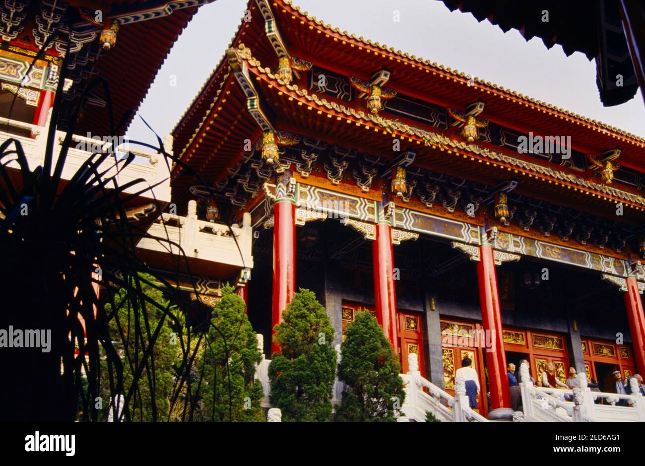 Taiwan Sun Moon Lake Wenwu Temple Stock Photo - Alamy