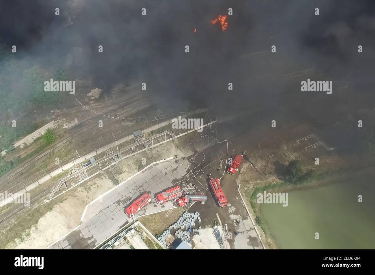 Warehouse tank spill hi-res stock photography and images - Alamy