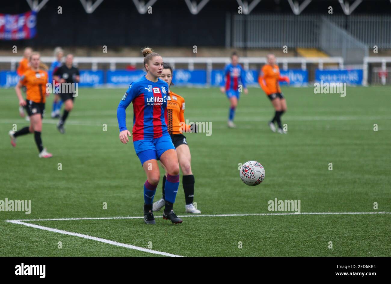London, UK. 12th Jan, 2021. New signing Gracie Pearse (#16 Crystal ...