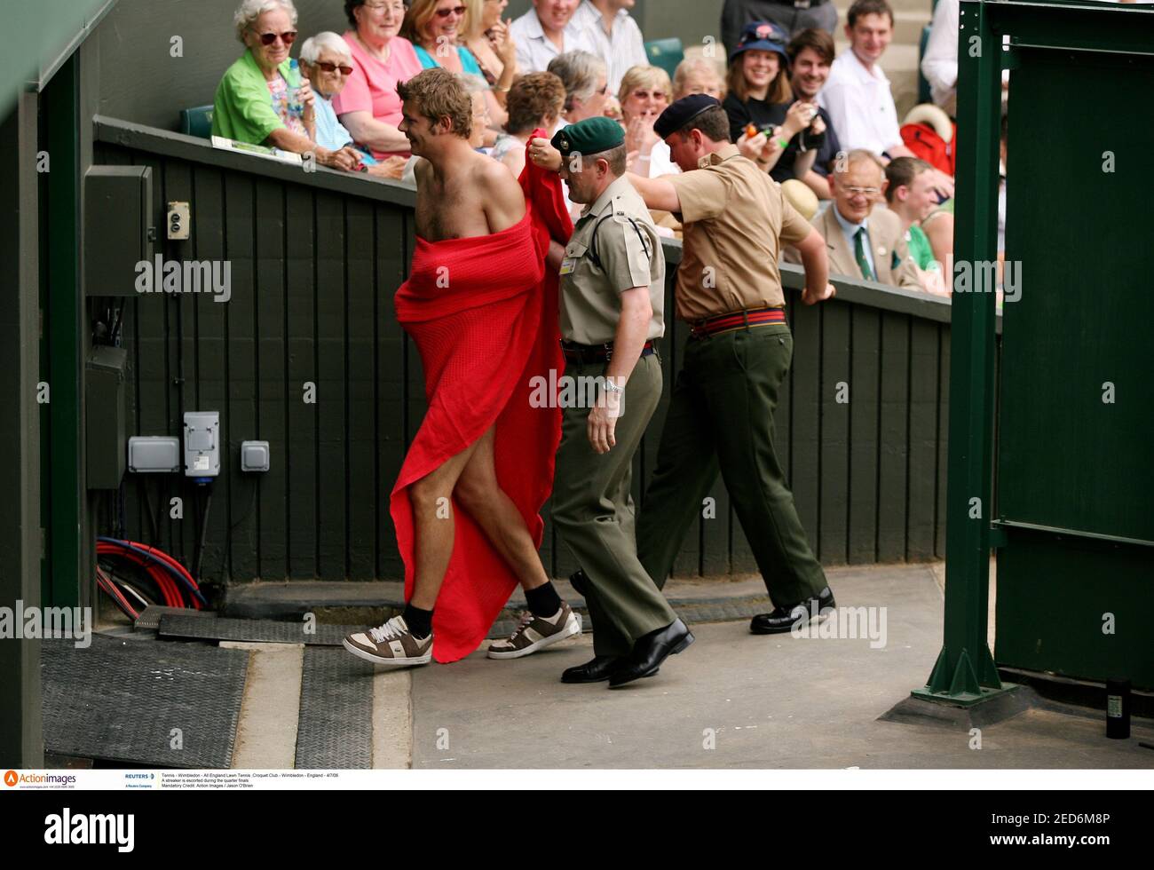 Streaker wimbledon hi-res stock photography and images - Alamy