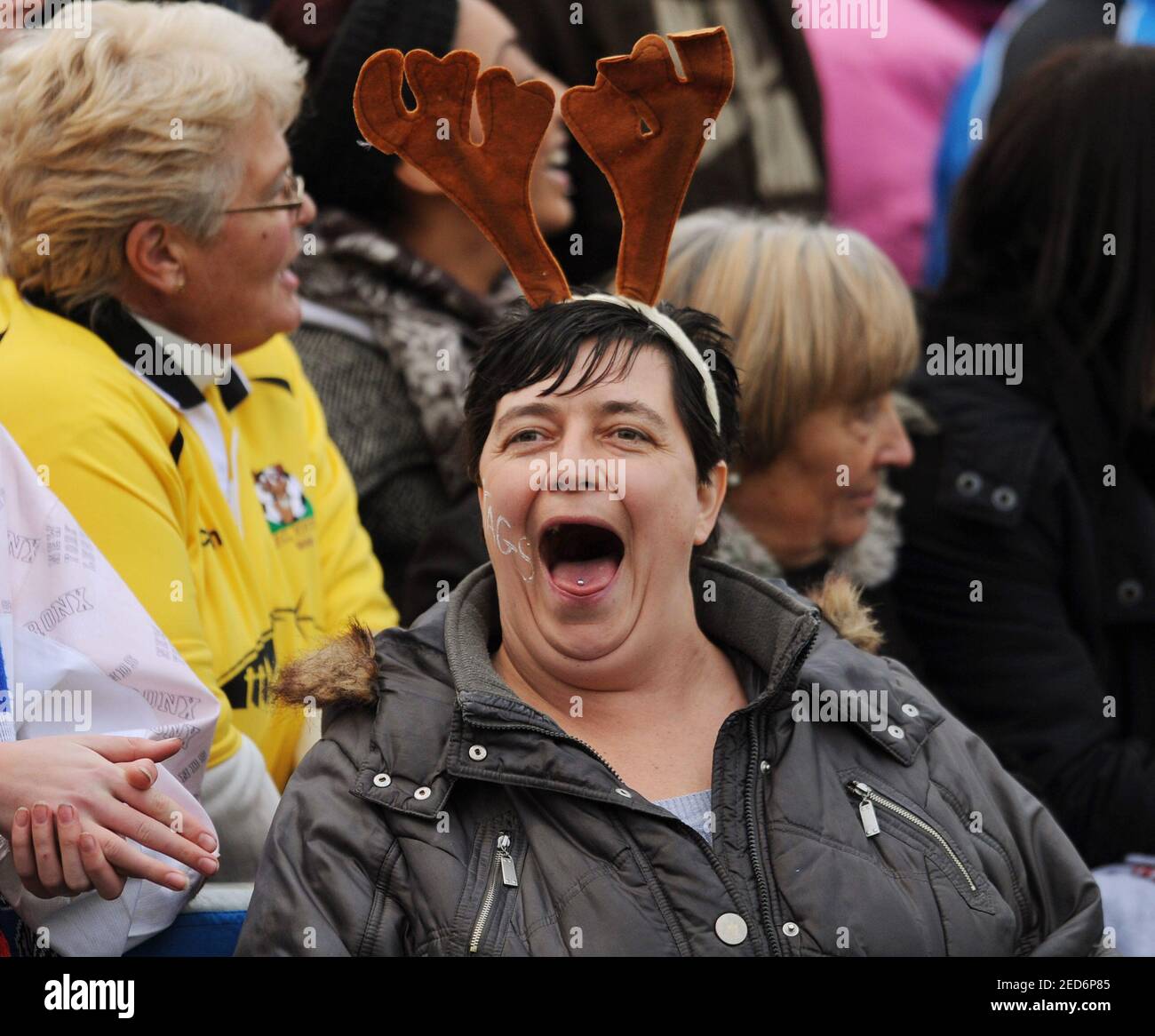 Soccer fa cup round afc bristol rovers testwood stadium hi-res stock ...