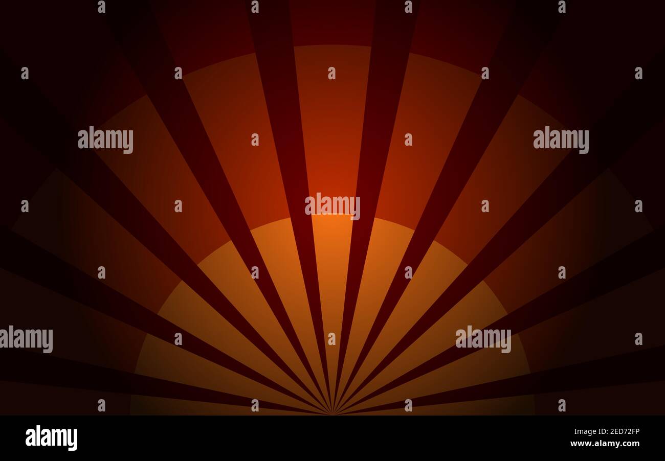 Summer rays background. Banner for circus poster. Graphic design ...