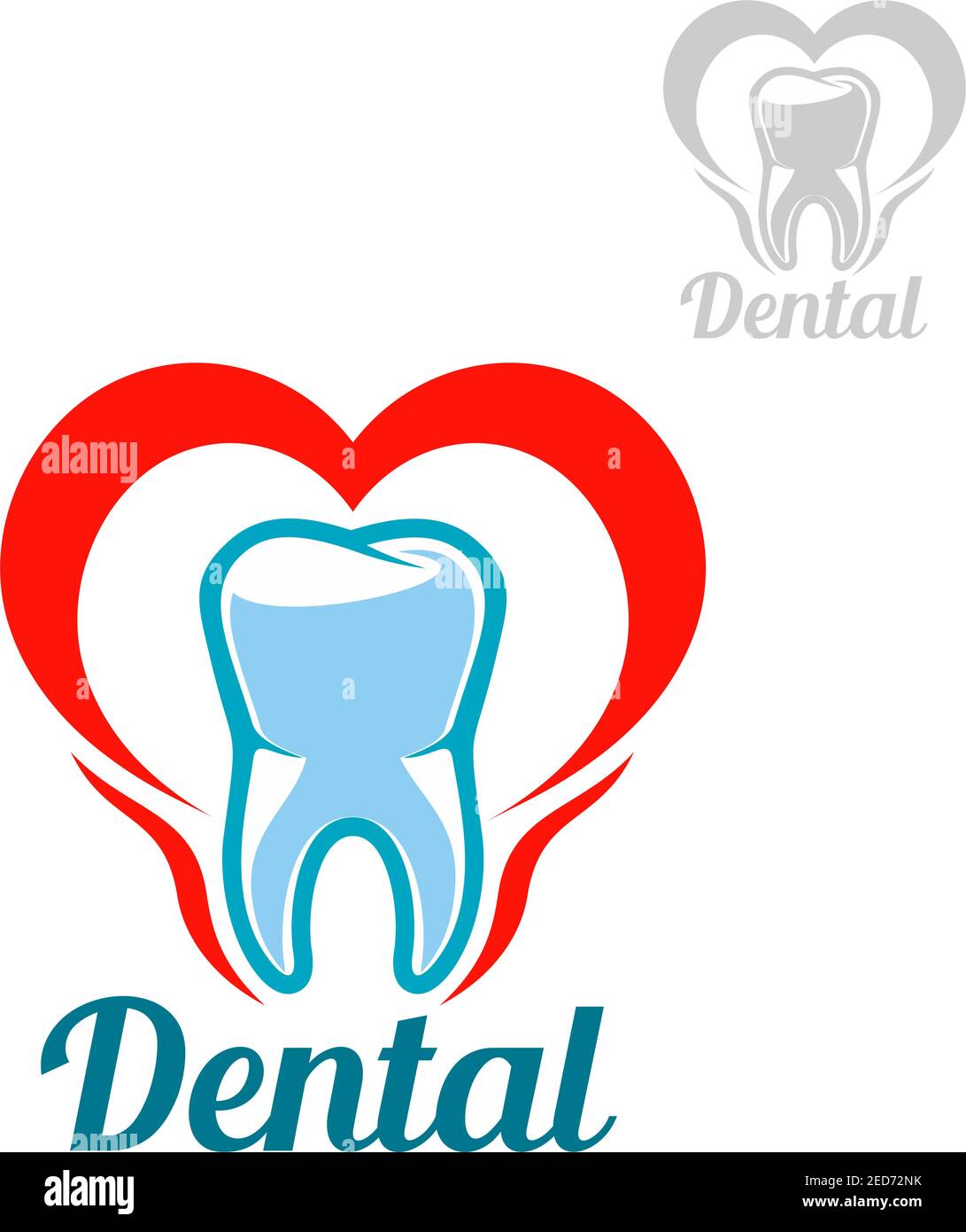 Odontology logo Stock Vector Images - Alamy