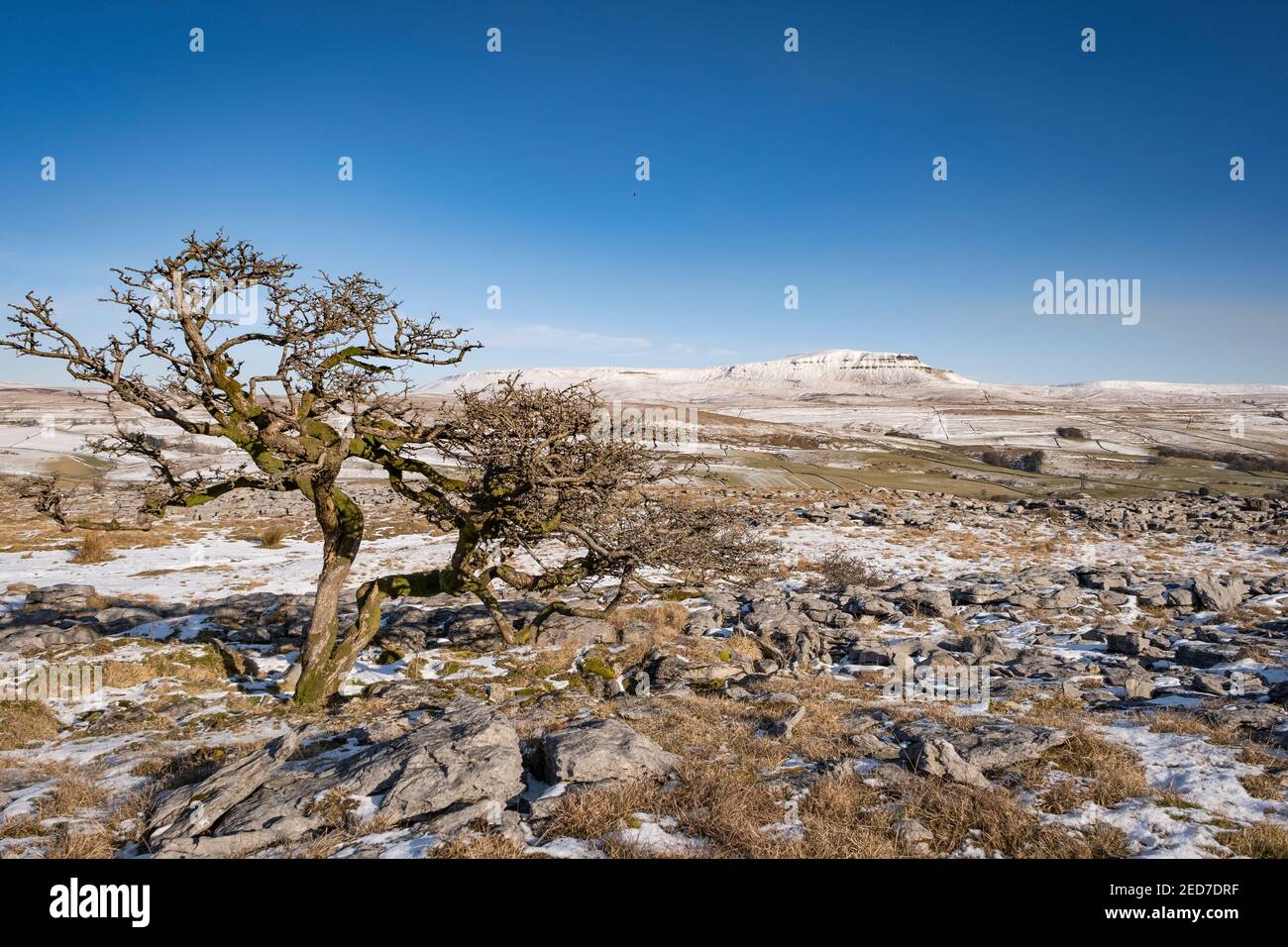 Pen Y Ghent Hill part of The Yorkshire Dales Three Peaks, North ...