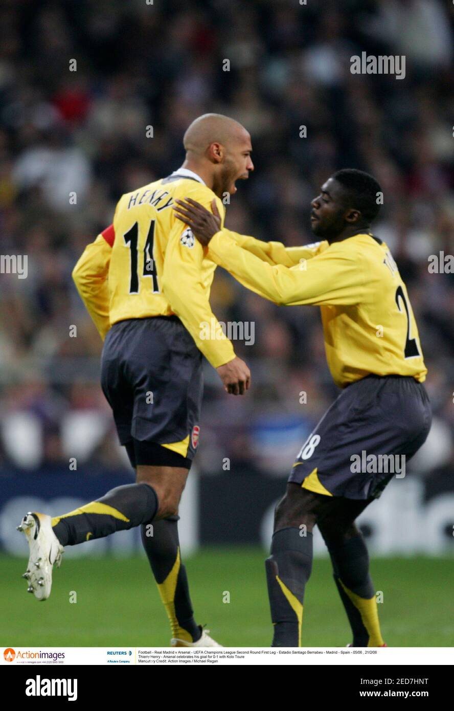 Santiago bernabeu thierry henry hi-res stock photography and images - Alamy