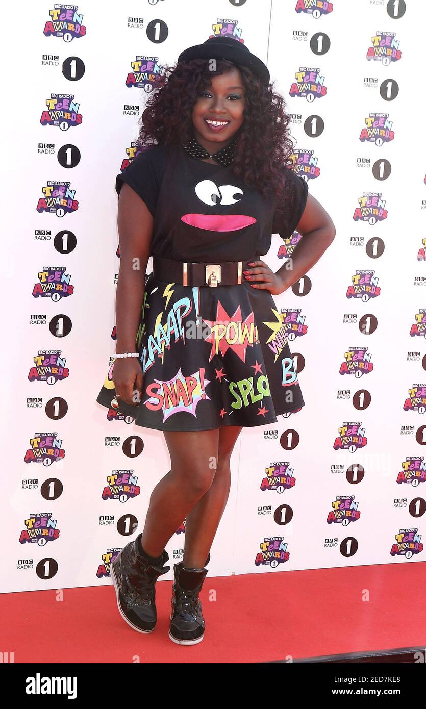 London, UK. 7th October 2012. Misha B arriving at BBC Teen Awards ...