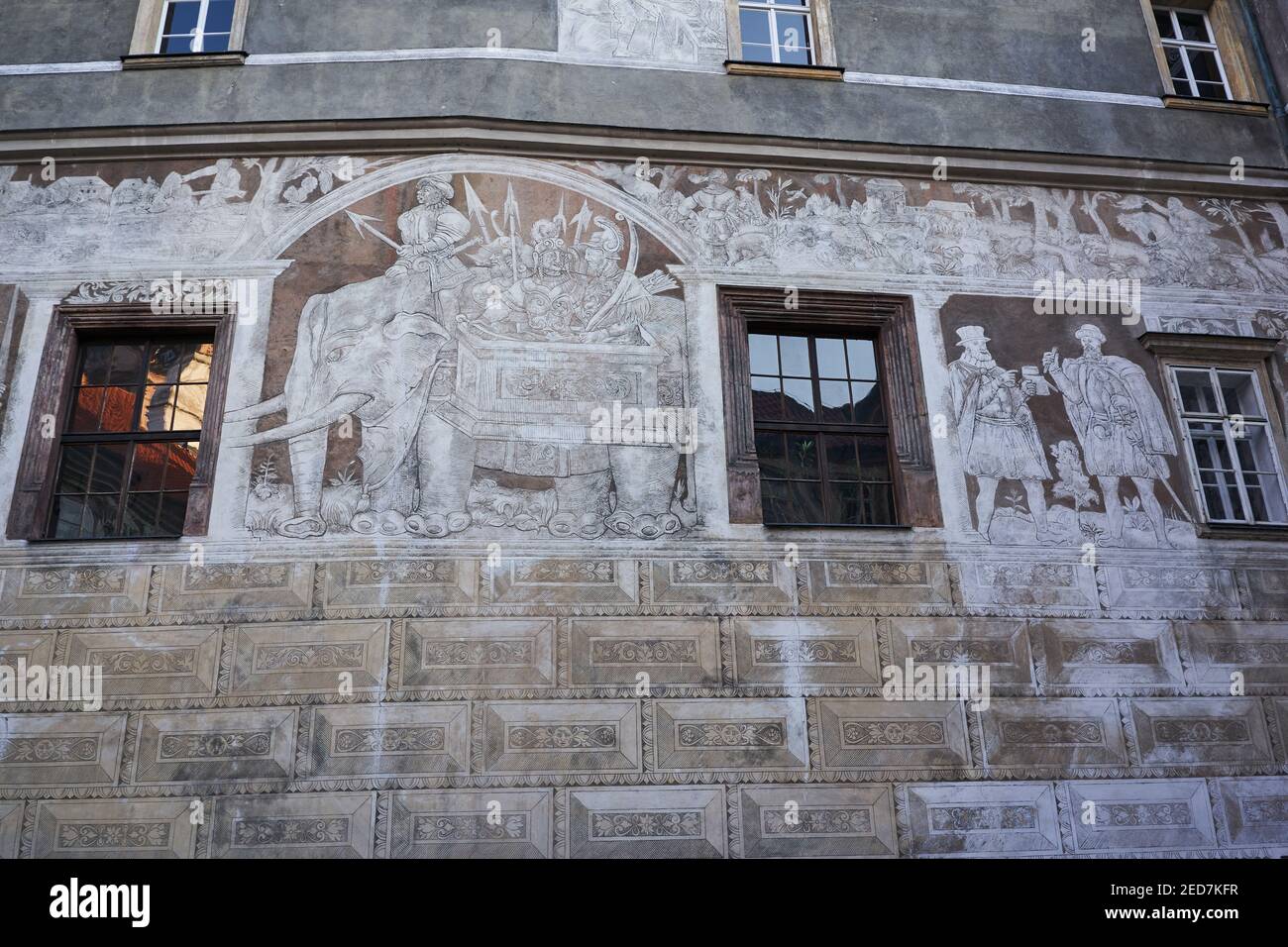 Four winged castle hi-res stock photography and images - Alamy