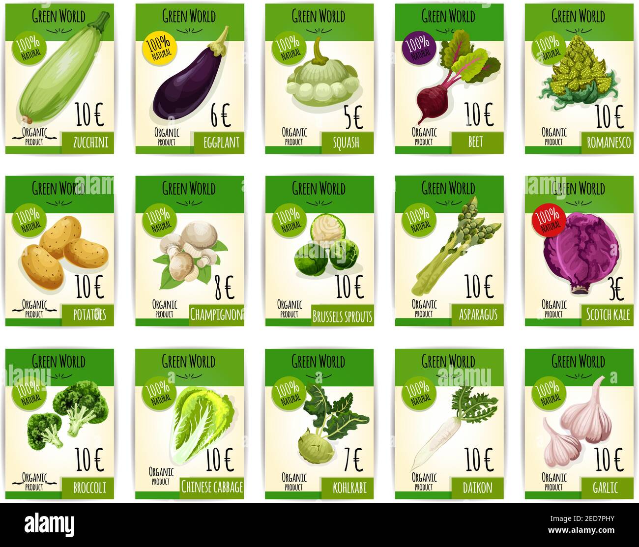 Kale and broccoli Stock Vector Images - Alamy