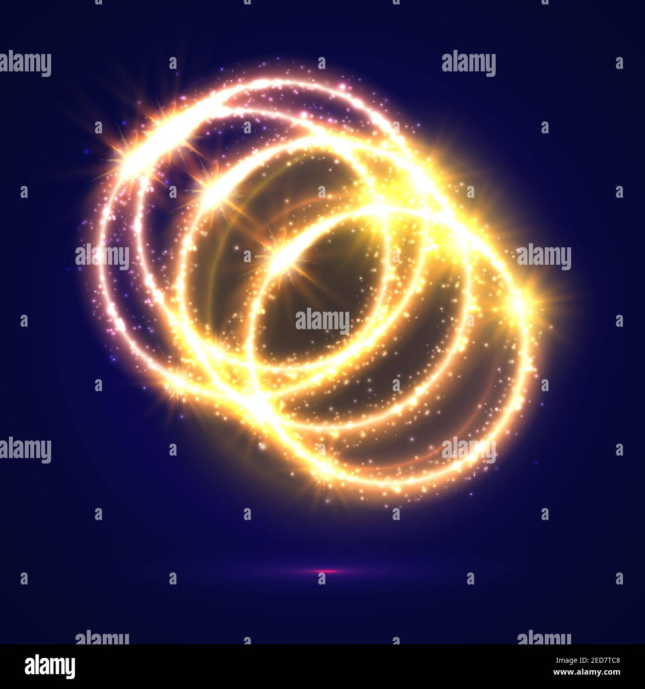 Shimmering rings Stock Vector Images - Alamy