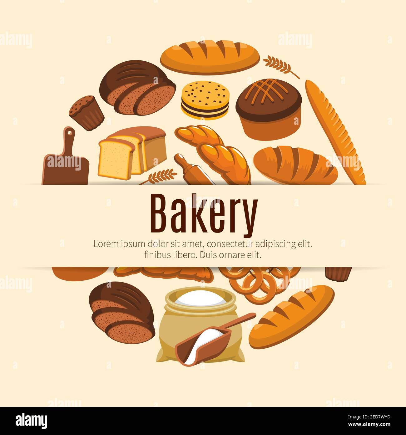 Wooden pastry board Stock Vector Images - Alamy