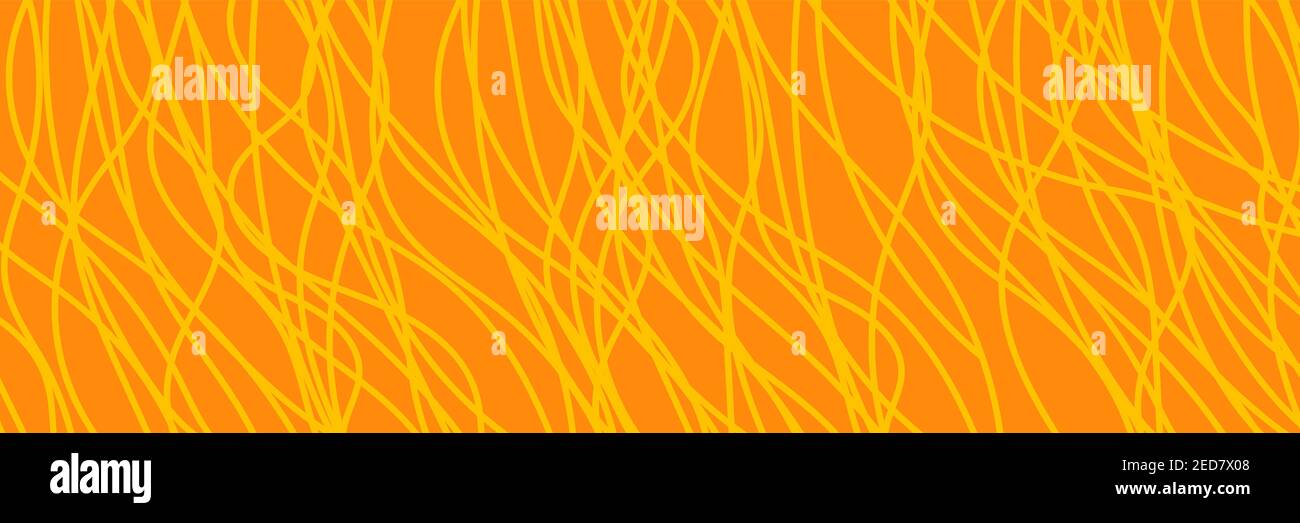 Wide abstract background with pasta, makaroni or spaghetti. Horizontal ...
