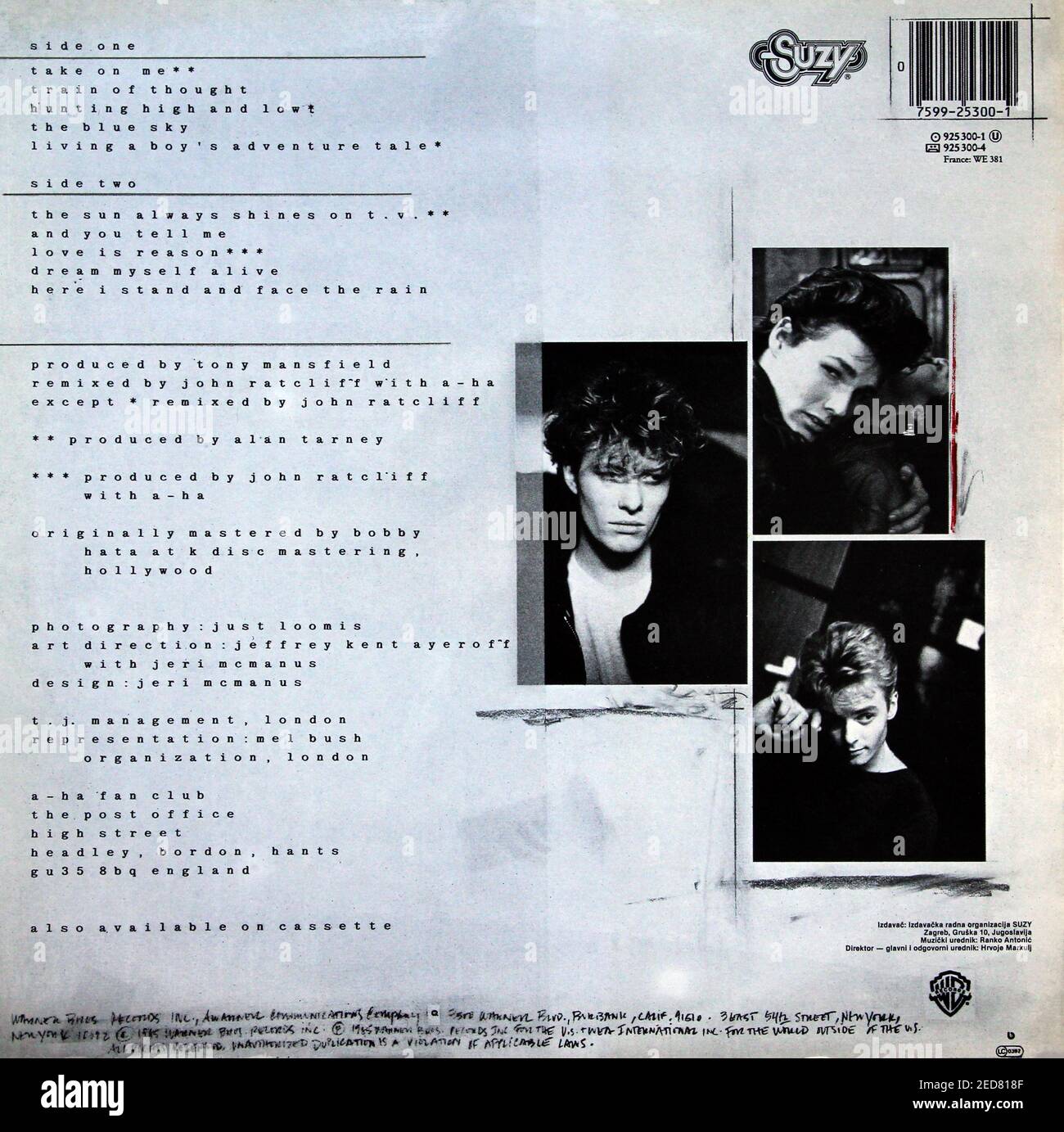 The europe band 1985 hi-res stock photography and images - Alamy