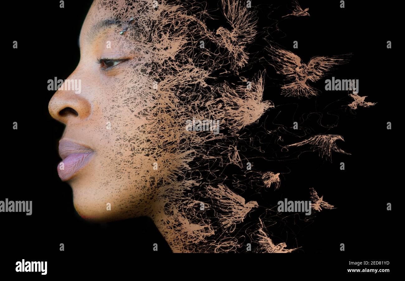 Racial combination hi-res stock photography and images - Alamy