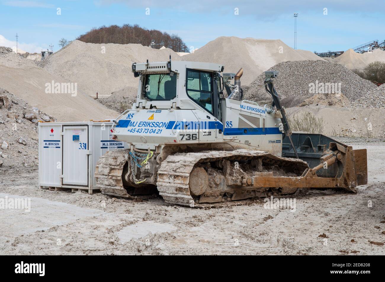 Limestone mine denmark hi-res stock photography and images - Alamy