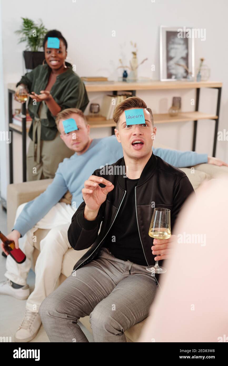 Guess my name hi-res stock photography and images - Alamy