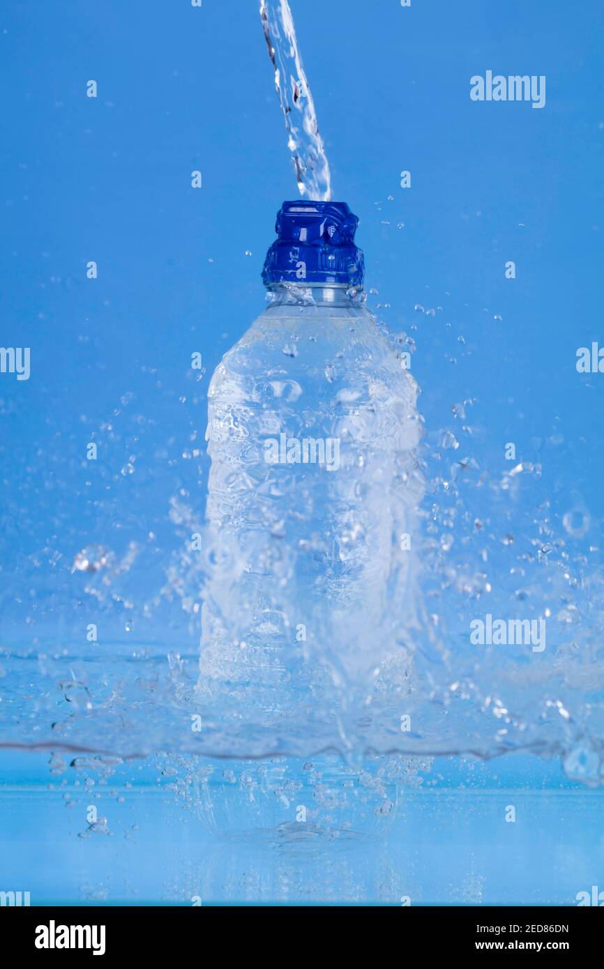 Bottled water - fresh, clean and invigorating Stock Photo - Alamy
