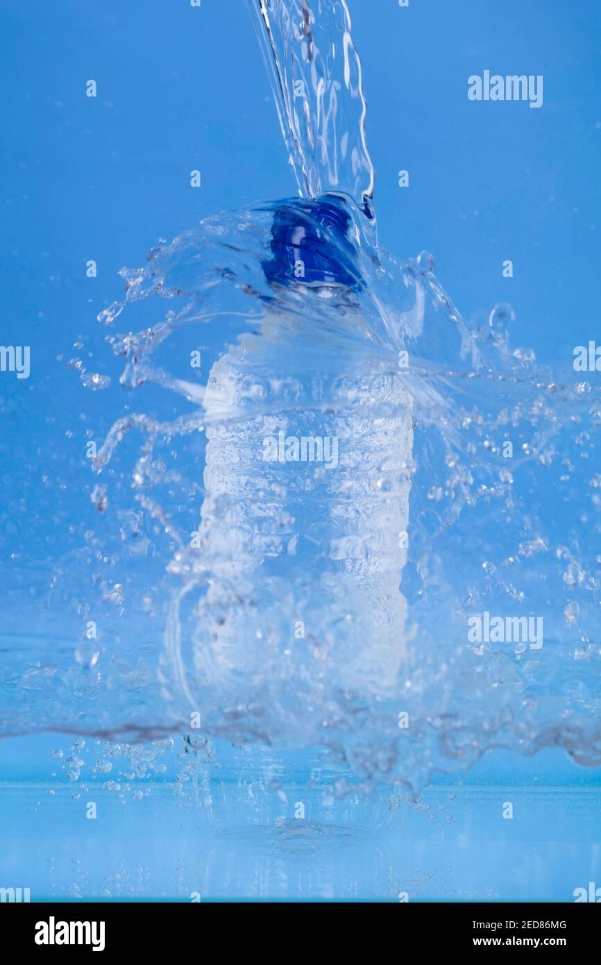 Bottled water - fresh, clean and invigorating Stock Photo - Alamy