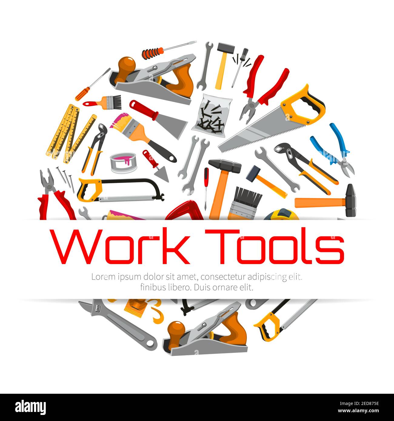 Rule for plaster Stock Vector Images - Alamy