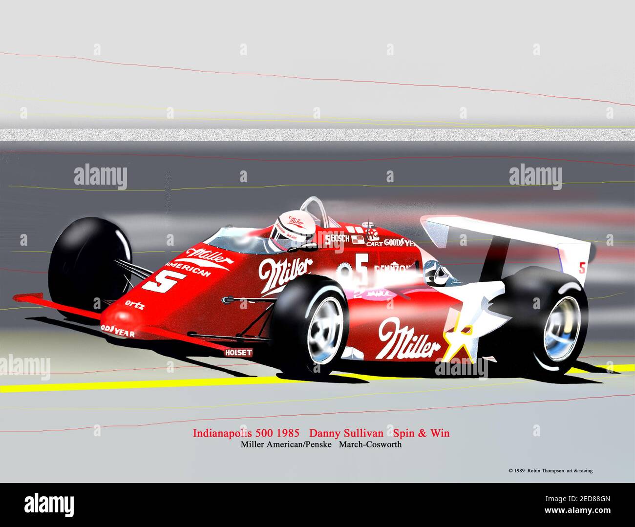 Indianapolis 500 1985 hi-res stock photography and images - Alamy