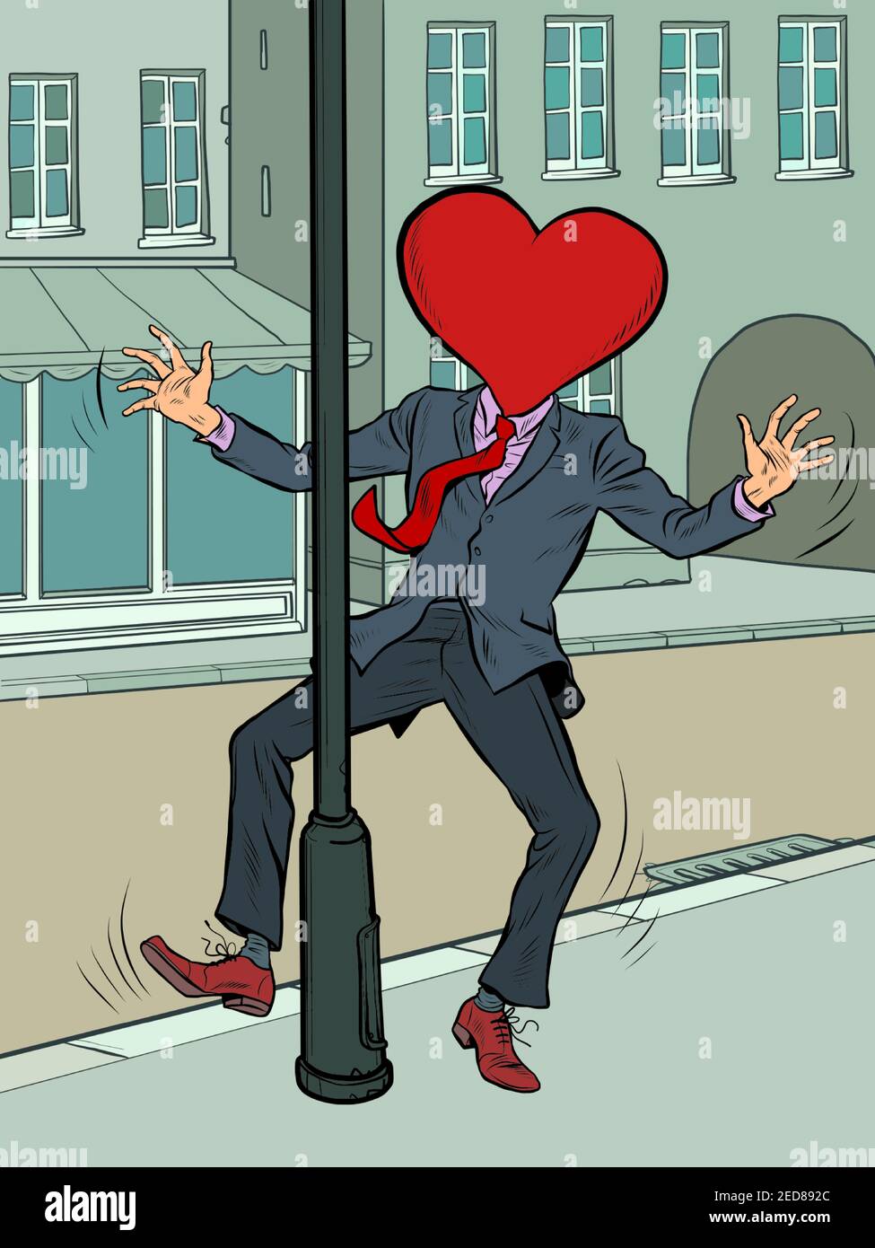 We crashed poster Stock Vector Images - Alamy