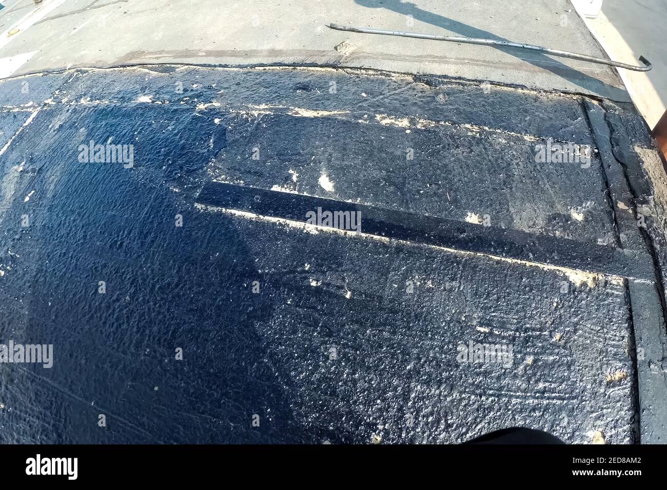 Cracked roofing felt hi-res stock photography and images - Alamy