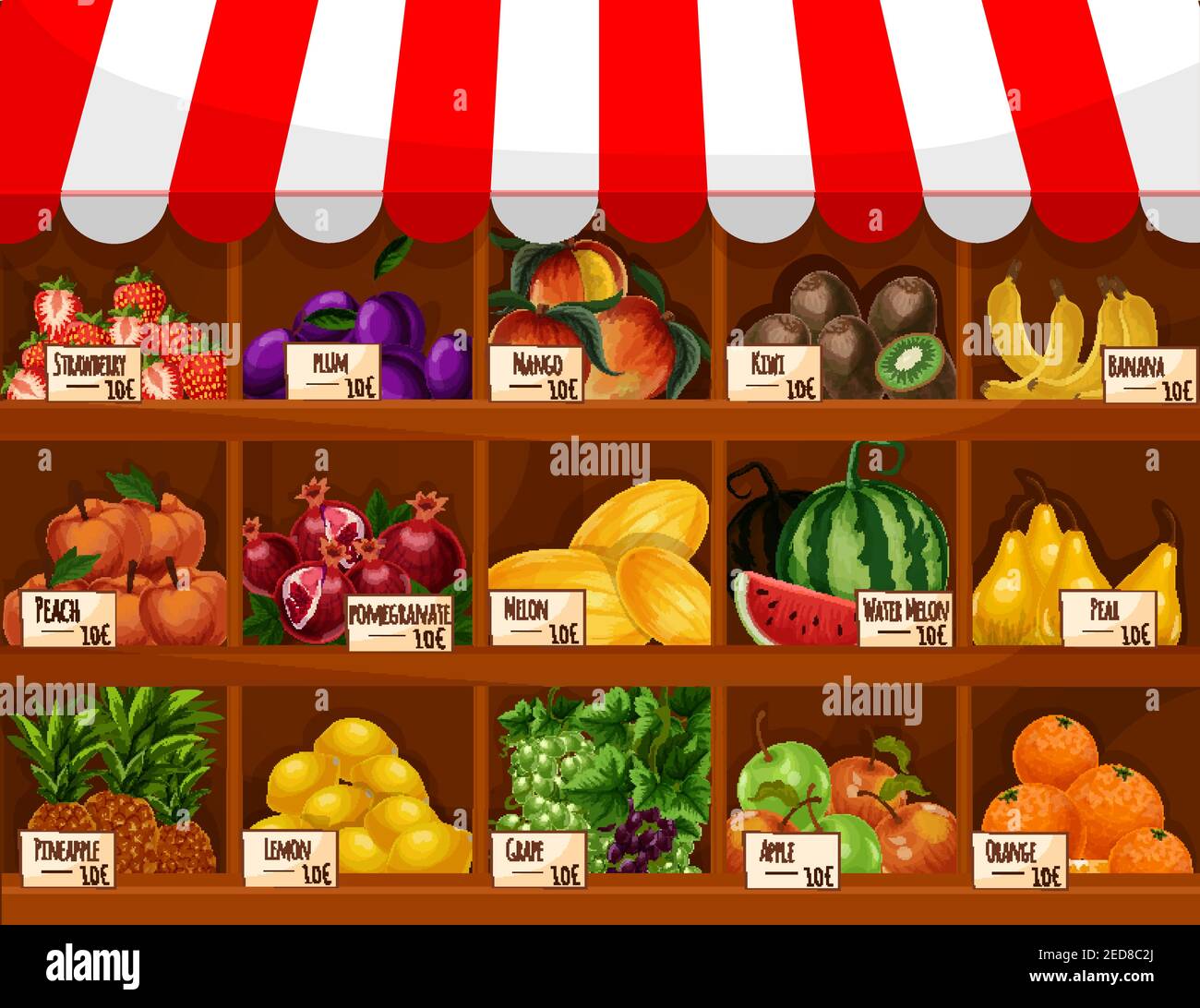 Fruit Market Clipart