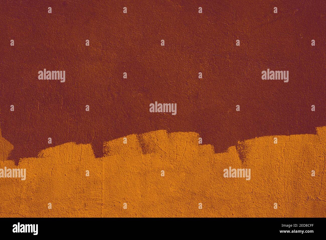 An abstract illustration of brown and orange split wall background ...