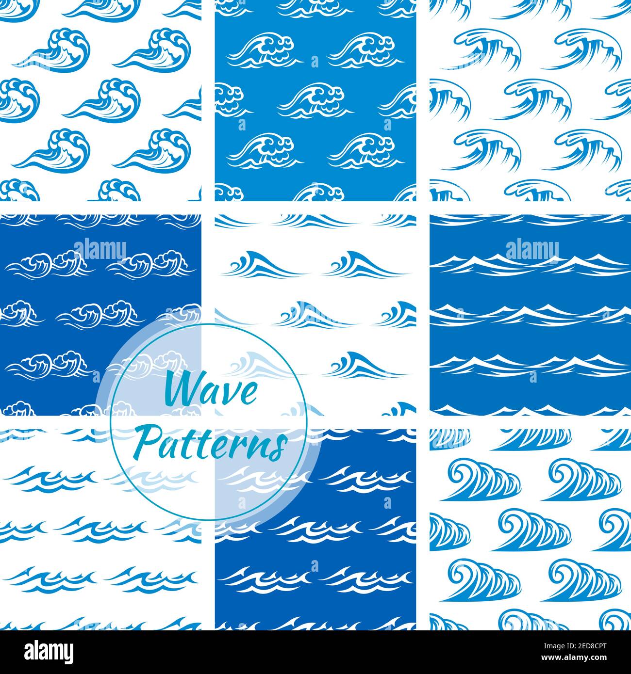 Tidal patterns Stock Vector Images - Alamy
