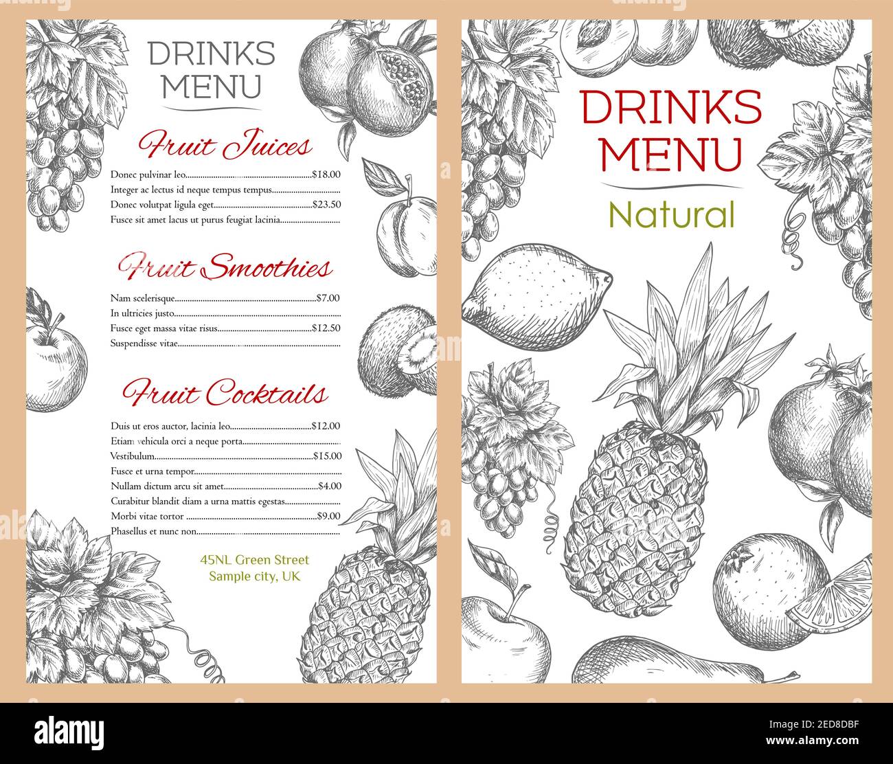 Apple price fruit Stock Vector Images - Alamy