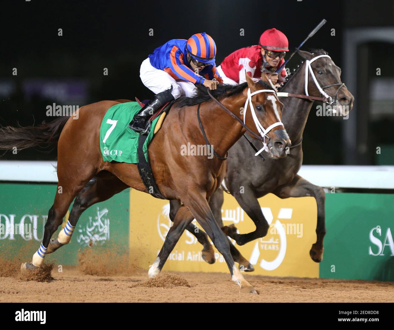 Saudi king on horse hi-res stock photography and images - Alamy