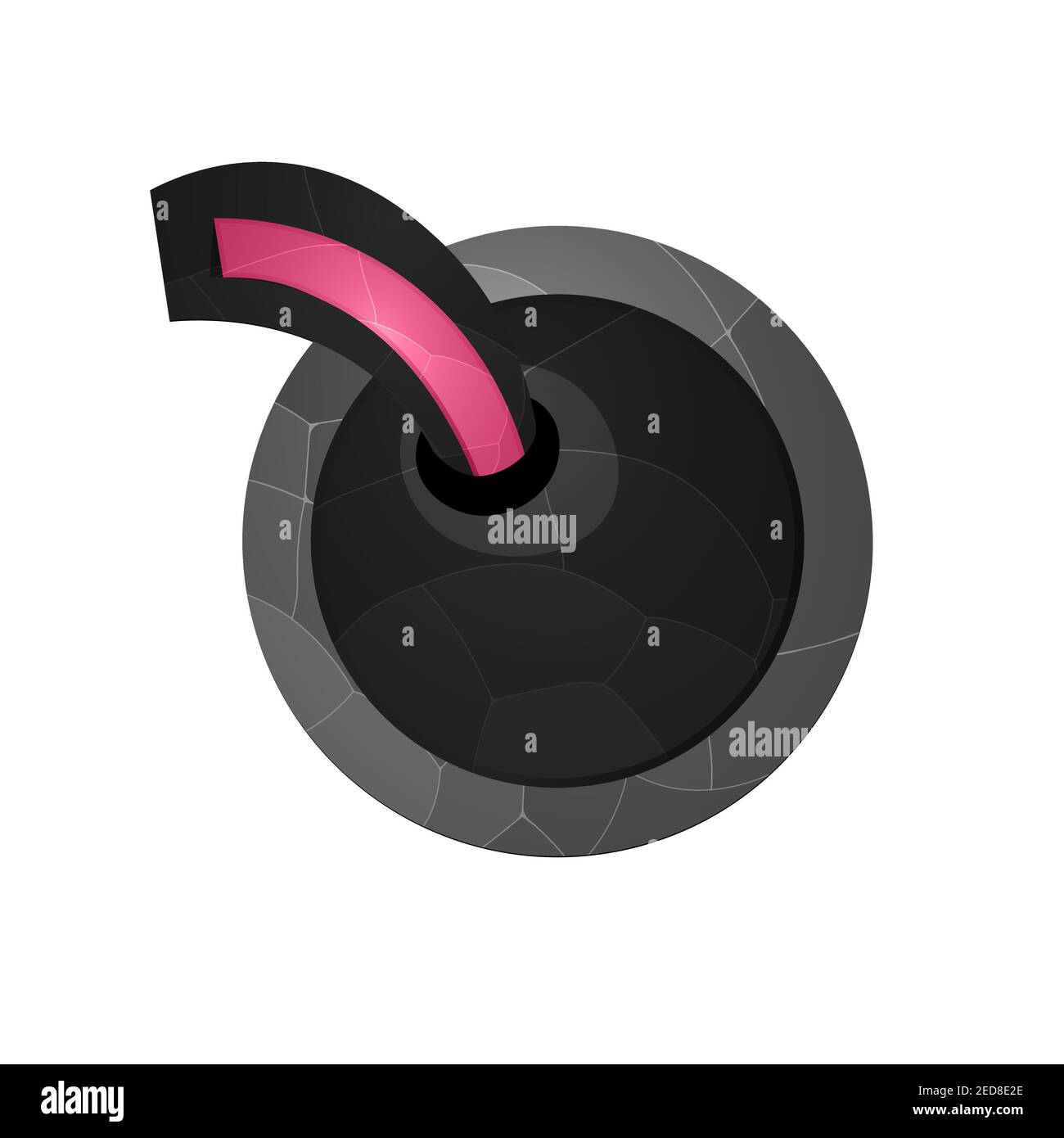 Black bomb Stock Vector Images - Alamy