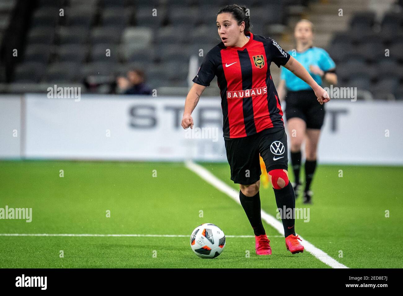 Stockholm, Sweden. 14th Feb, 2021. Michelle Rojas Flores (#7 ...