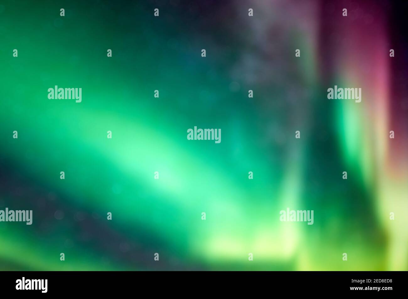 detail of shapes in the sky produced by an aurora borealis Stock Photo ...
