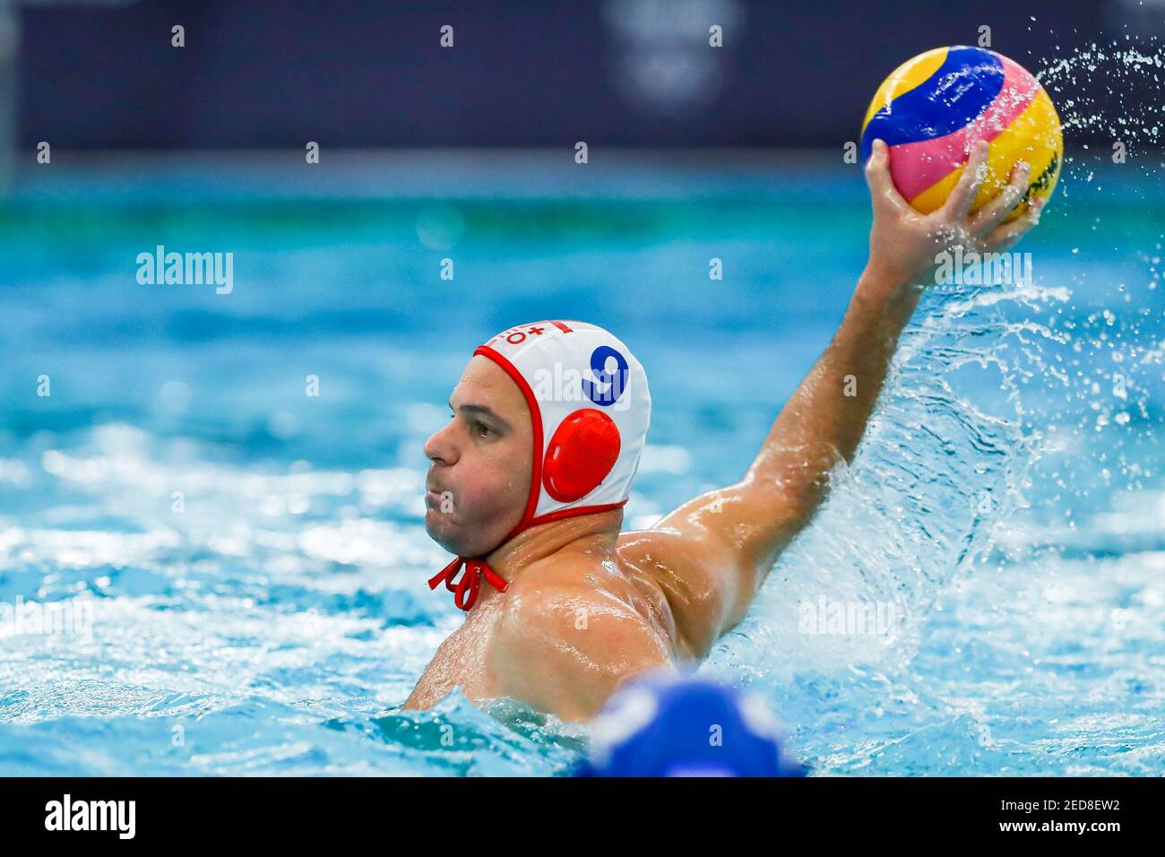 ROTTERDAM, NETHERLANDS - FEBRUARY 14: Marko Elez of Georgia during the ...