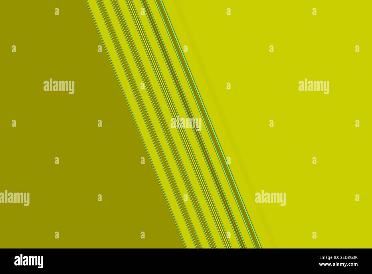 An illustration of green toned lines on lime background Stock Photo - Alamy