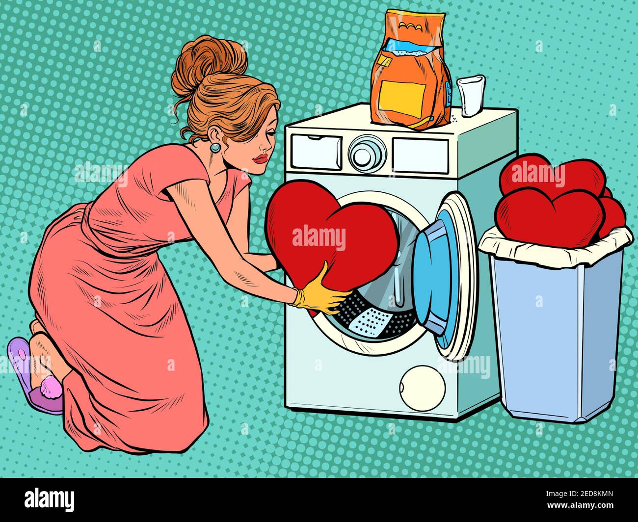 Washes of color Stock Vector Images - Alamy