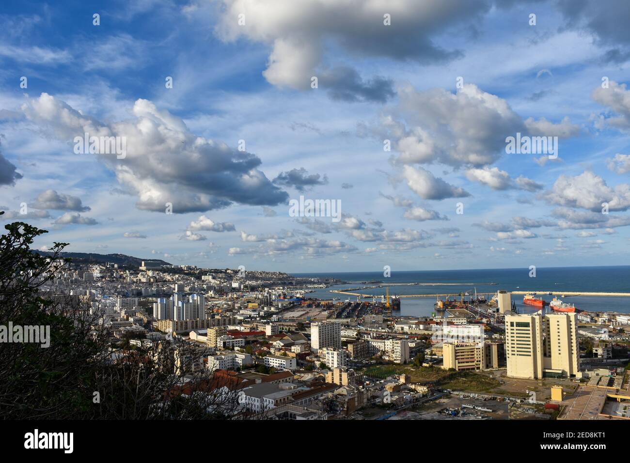 Aerial view algiers capital algeria hi-res stock photography and images ...