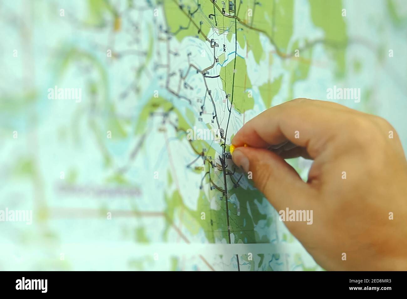 Red Pin On Map Usa High Resolution Stock Photography and Images - Alamy