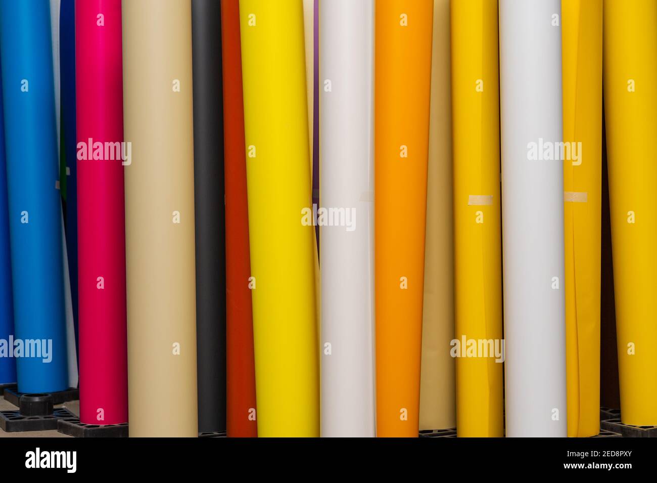 colored vinyl car wrapping or plotter cutting sticker foil film rolls ...